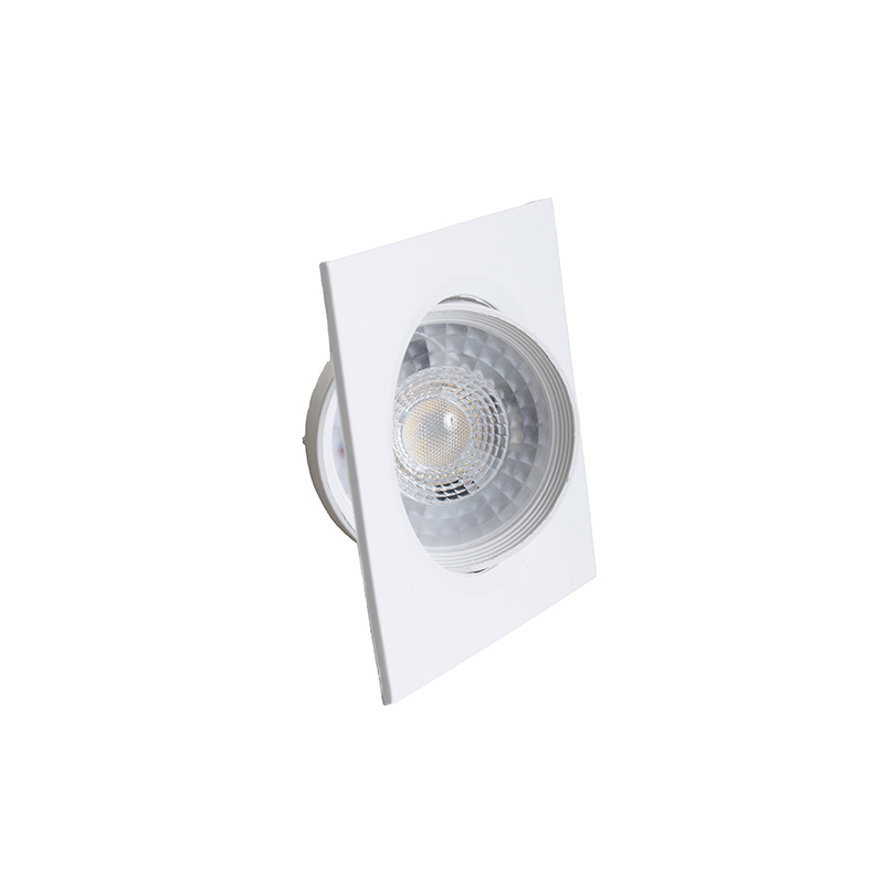Spot embutir quardrado 5w 4000k 350ml branco-Lumi+ – 34002 - Boxlar
