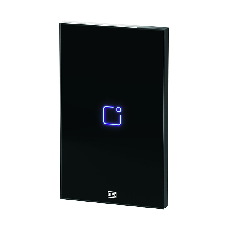 Interruptor Inteligente touch zigbee 1 botão 4×2 Preto – Weg – 18290405 ...